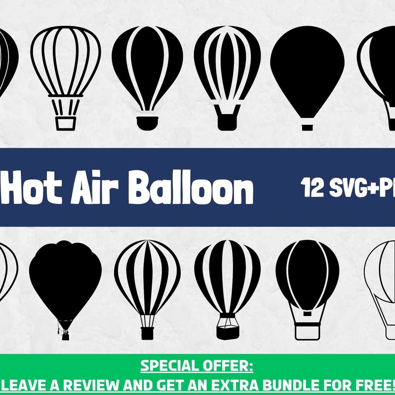 Balloons Svg - Etsy