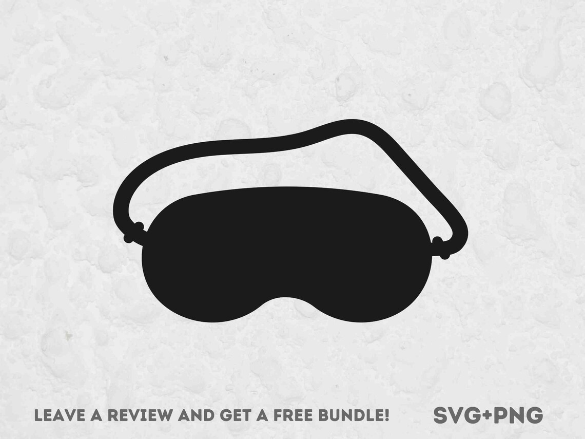 Sleeping Mask Svg, Svg Files for Cricut, Sleep Svg, Beauty Clipart, Spa ...