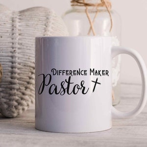 Pastor - Difference Maker Svg, Svg Files for Cricut, Pastor Shirt Svg ...