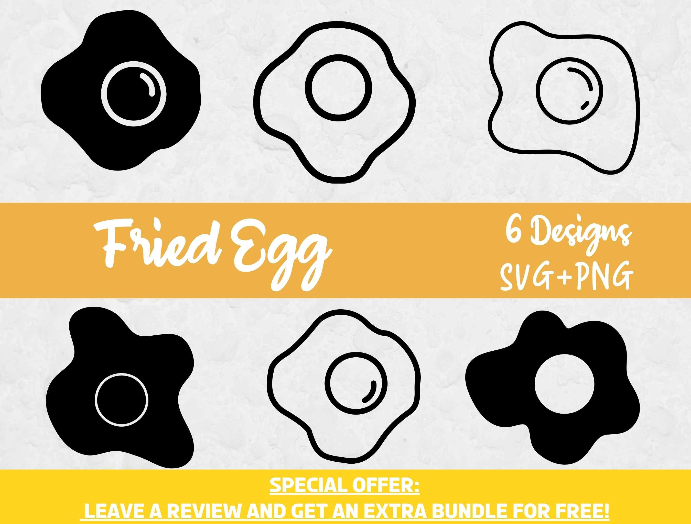 Huevo frito SVG archivos SVG para Cricut Food Svg Uso - Etsy México