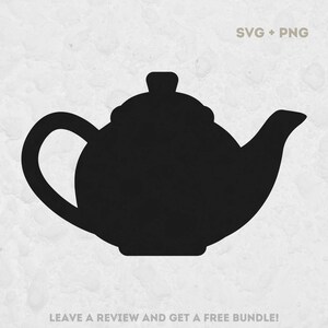 Tea Pot SVG, SVG Files for Cricut, Tea Pot Cut File, Tea Pot Vector ...