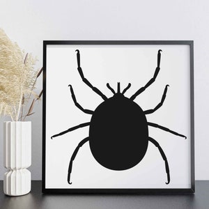 Tick Svg, Svg Files for Cricut, Insect Svg, Tick Insect, Silhouette Svg ...