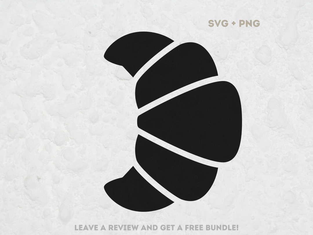 Croissant SVG, Svg Files for Cricut, Pastry Clipart, Pastry SVG ...