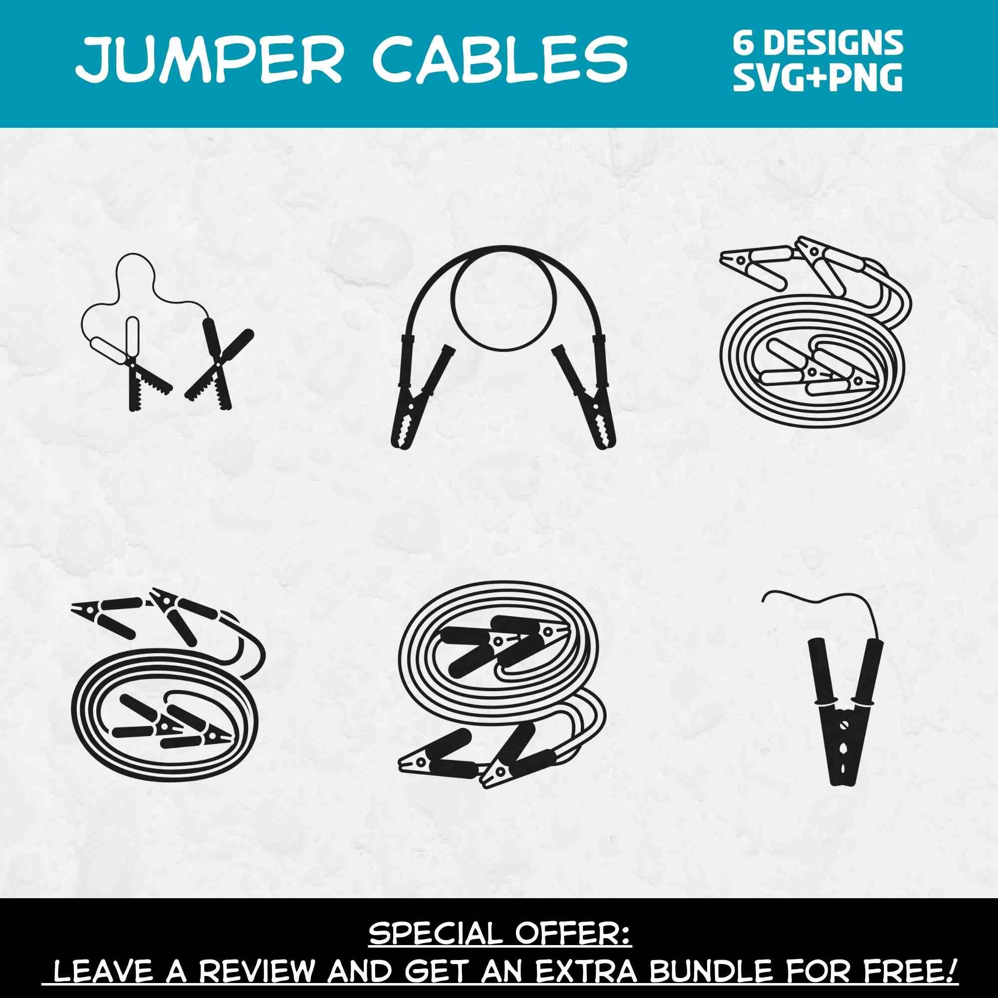 Jumper Cables Clipart