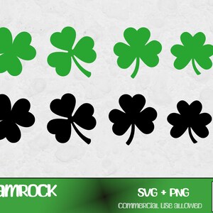 Shamrock Svg Bundle | Saint Patricks Day SVG | Clover Svg | SVG PNG ...