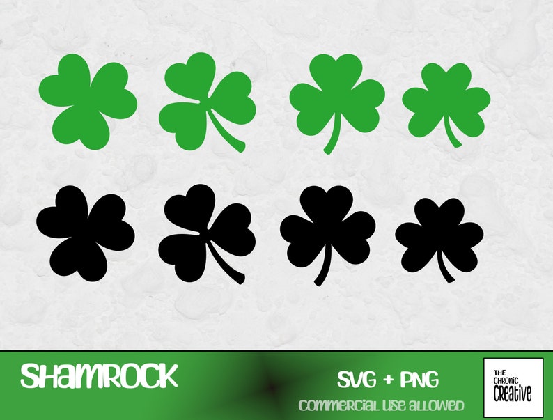 Shamrock Svg Bundle Saint Patricks Day SVG Clover Svg - Etsy