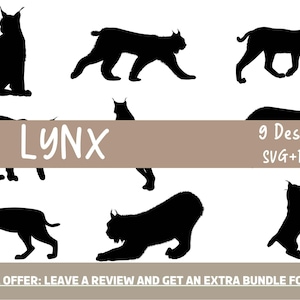 Lynx Svg Cut File, Svg Files for Cricut, Lynx Vector, Lynx Cut File ...