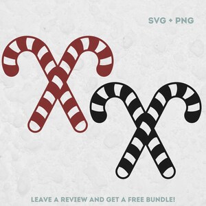 Candy Cane Svg, SVG Files for Cricut, Candy Clipart Image, Christmas ...