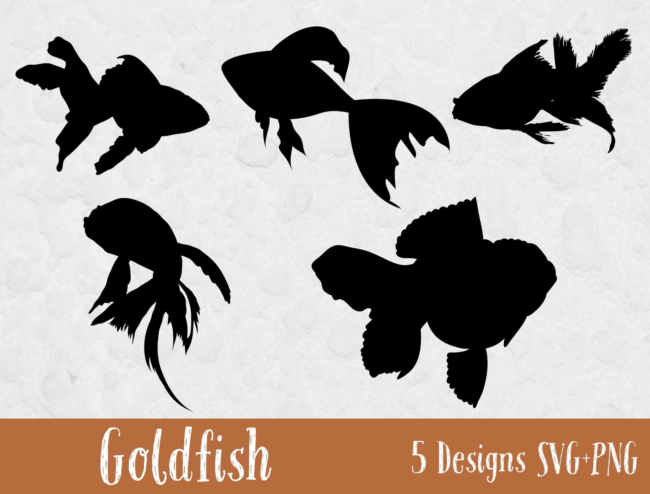 Goldfish Svg Bundle Svg Files for Cricut Fish Svg Aquarium - Etsy Canada