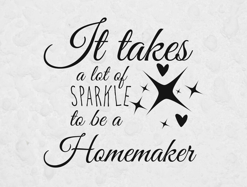 Homemaker SVG Svg Files for Cricut It Takes a Lot of - Etsy