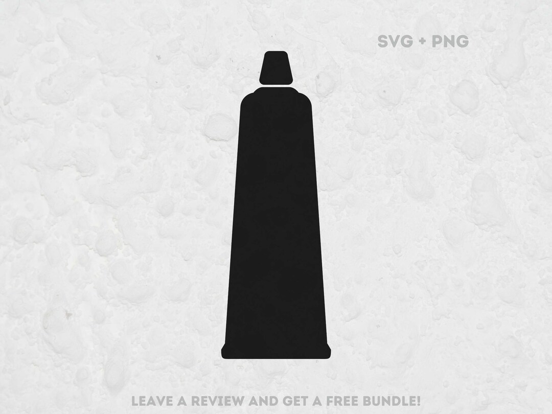 Tube Svg Cut File, Svg Files for Cricut, Toothpaste Clipart, Bathroom ...