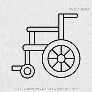 Wheelchair Svg Cut File, SVG Files for Cricut, Chair Clipart ...
