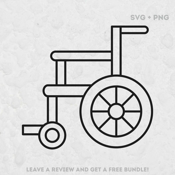 Wheelchair Icon Svg - Etsy