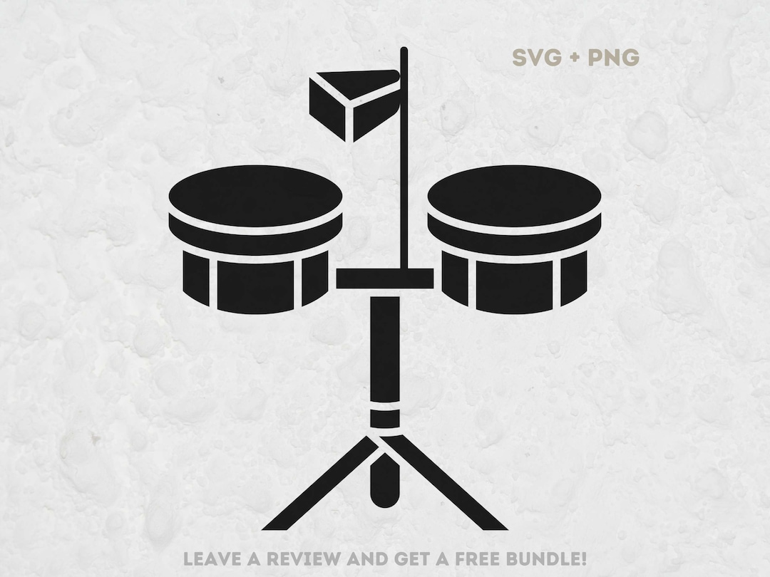 Timbales SVG, Svg Files for Cricut, Drum Clipart, Music Svg, Rhythm ...