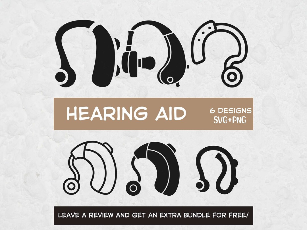 Hearing Aid Svg, SVG Files for Cricut, Hear SVG, Hearing Aids SVG ...