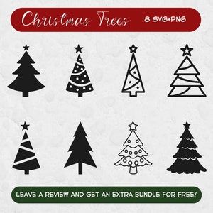Christmas Tree Svg, SVG Files for Cricut, Christmas SVG, Tree ...