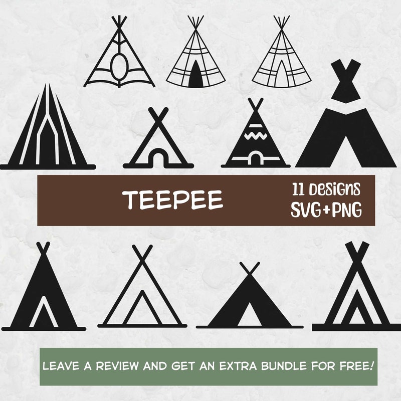 Teepee Card - Etsy