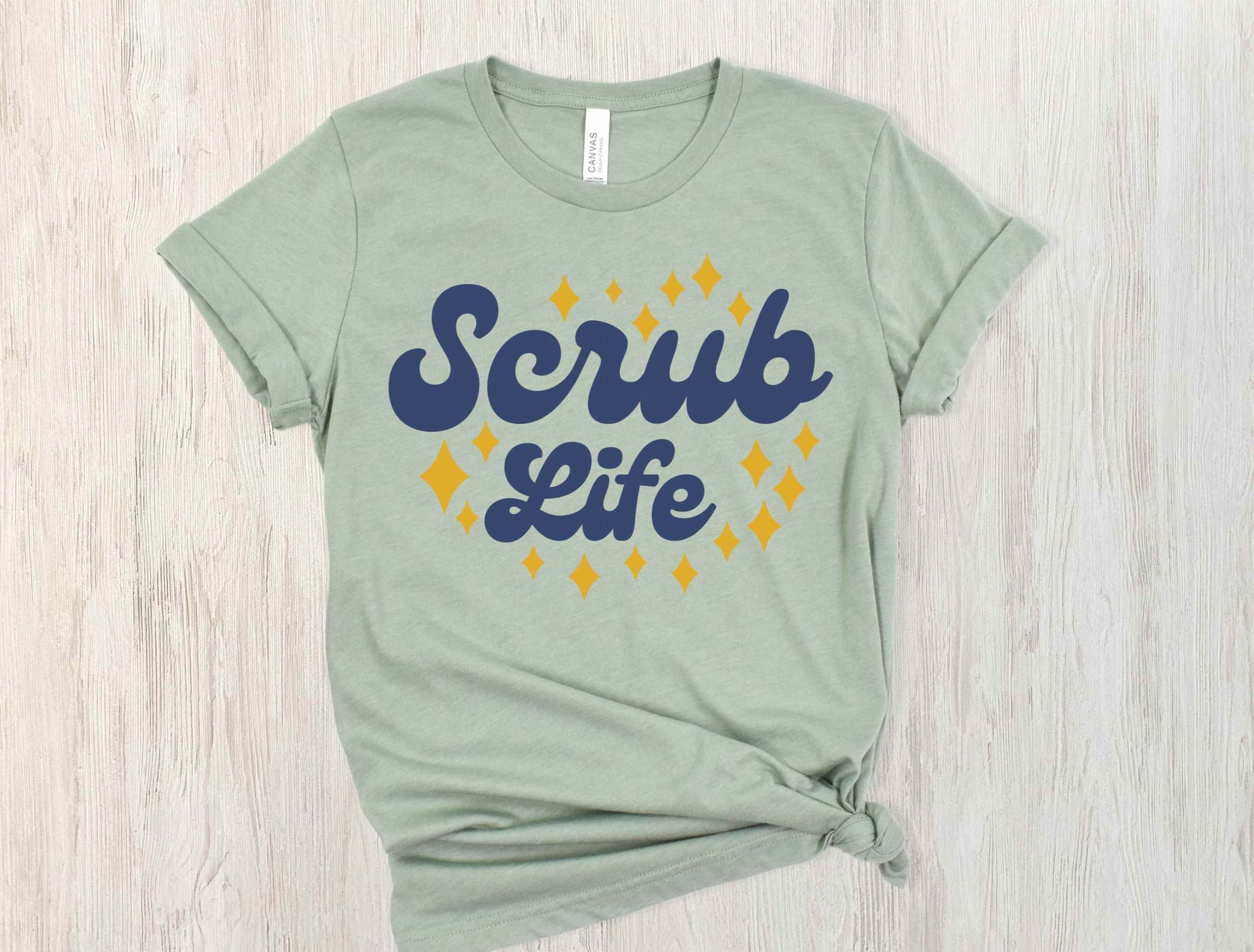 Scrub Life Svg Scrub Life Cut Files SVG Files for Cricut - Etsy