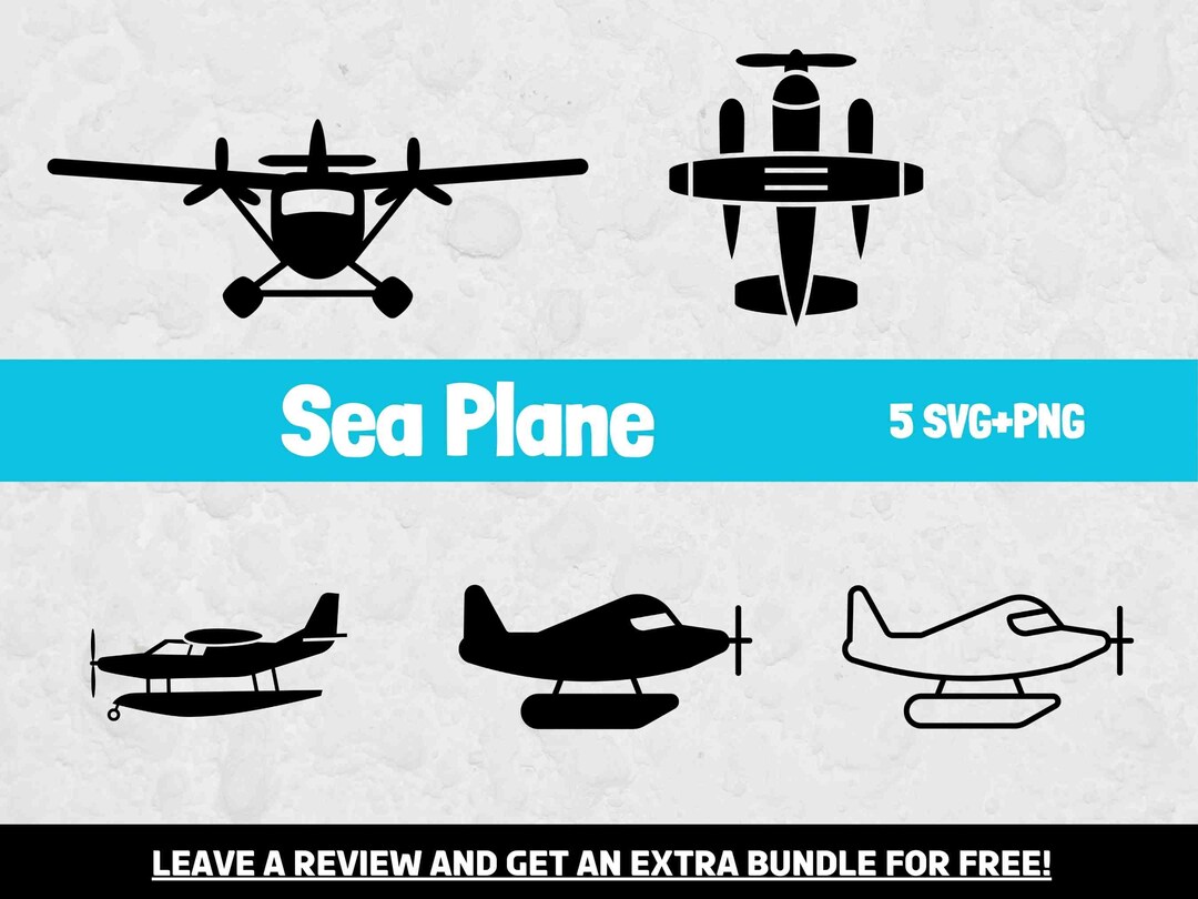Seaplane SVG, SVG Files for Cricut, Airplane Svg, Airplane Clipart ...