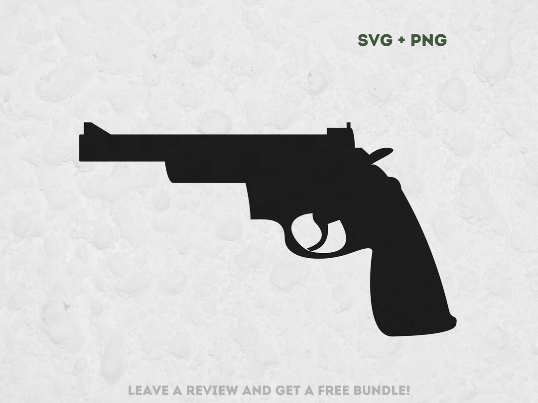 Revolver Gun Svg Cut File Svg Files for Cricut Gun Clipart - Etsy