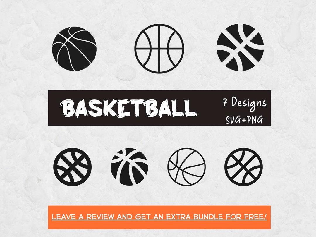 Basketball Svg Bundle, SVG Files for Cricut, Basket Ball Clipart, Ball ...