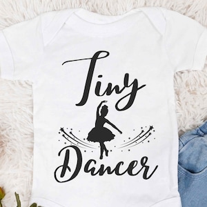 Tiny Dancer SVG, Dance Shirt Svg, Ballet Child Svg, Svg Files for ...