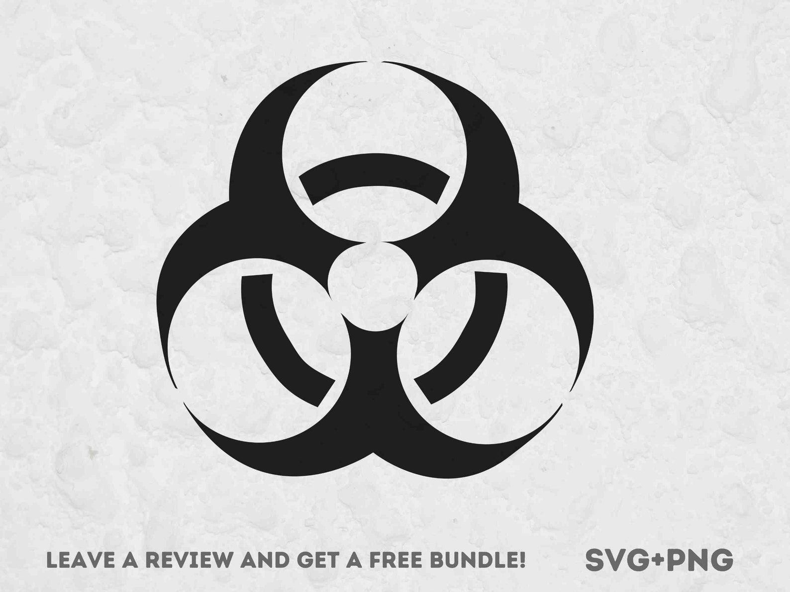 Biohazard SVG Svg Files for Cricut Biohazard Clipart - Etsy