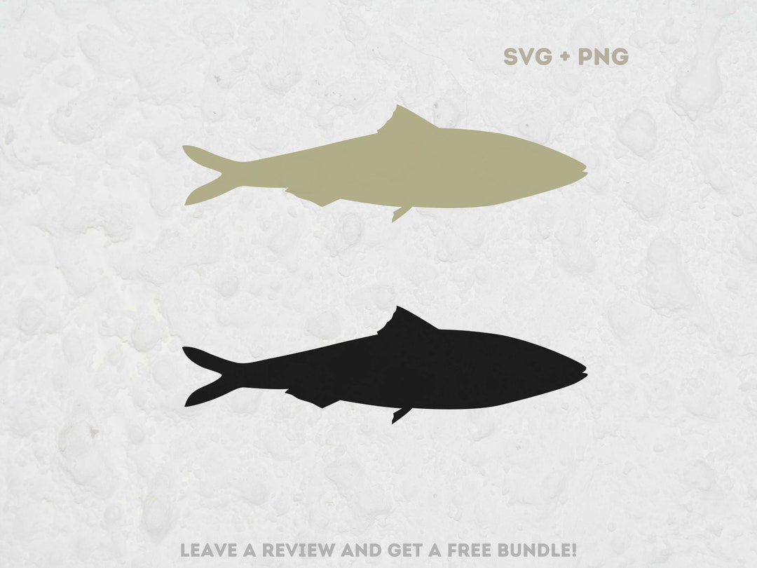 Sardine SVG, Svg File for Cricut, Sardine Cut File, Fish Svg, Ocean SVG ...