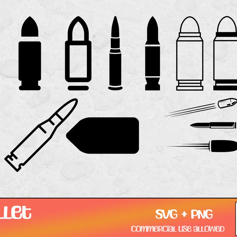 Bullet Svg - Etsy