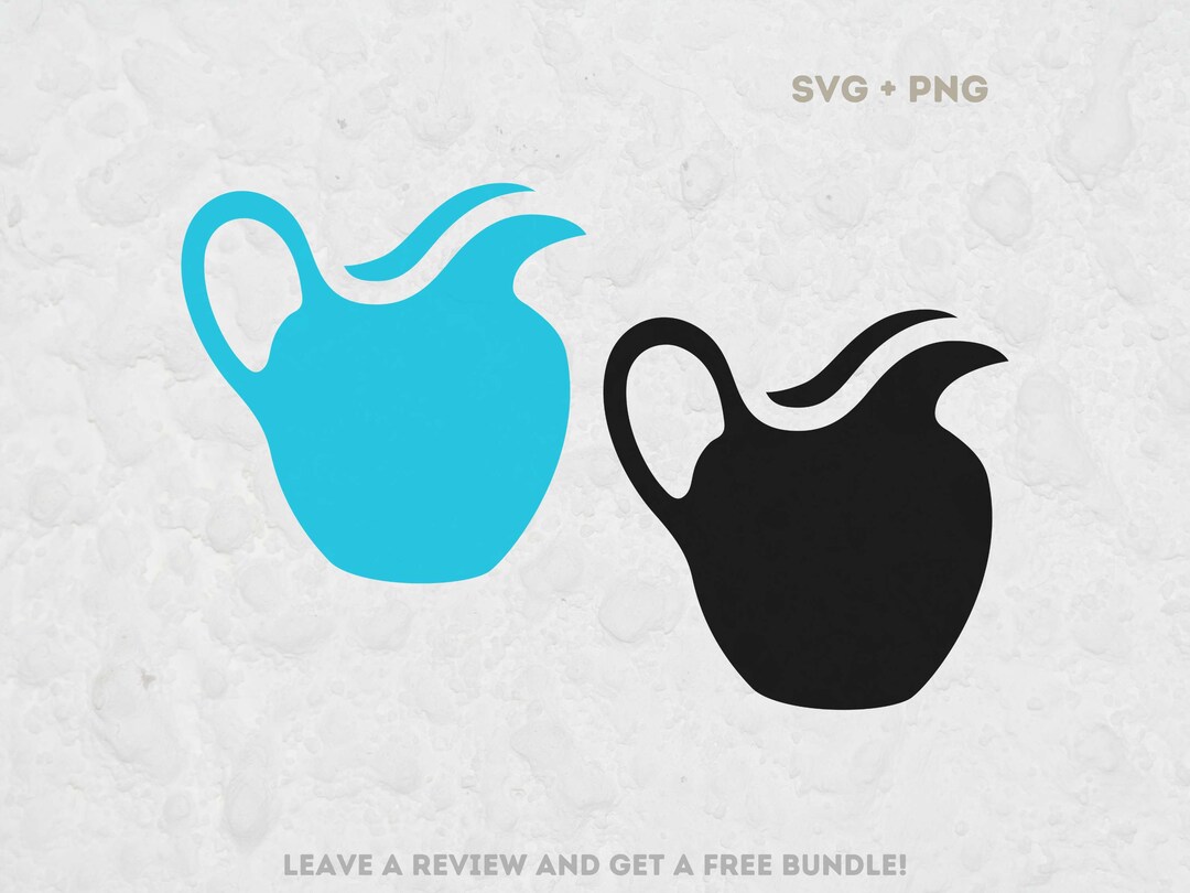Pitcher Svg, SVG Files for Cricut, Pitcher Cut File, Water Clipart, Jug ...