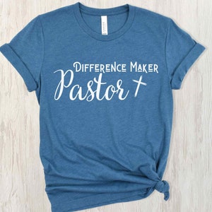 Pastor - Difference Maker Svg, Svg Files for Cricut, Pastor Shirt Svg ...