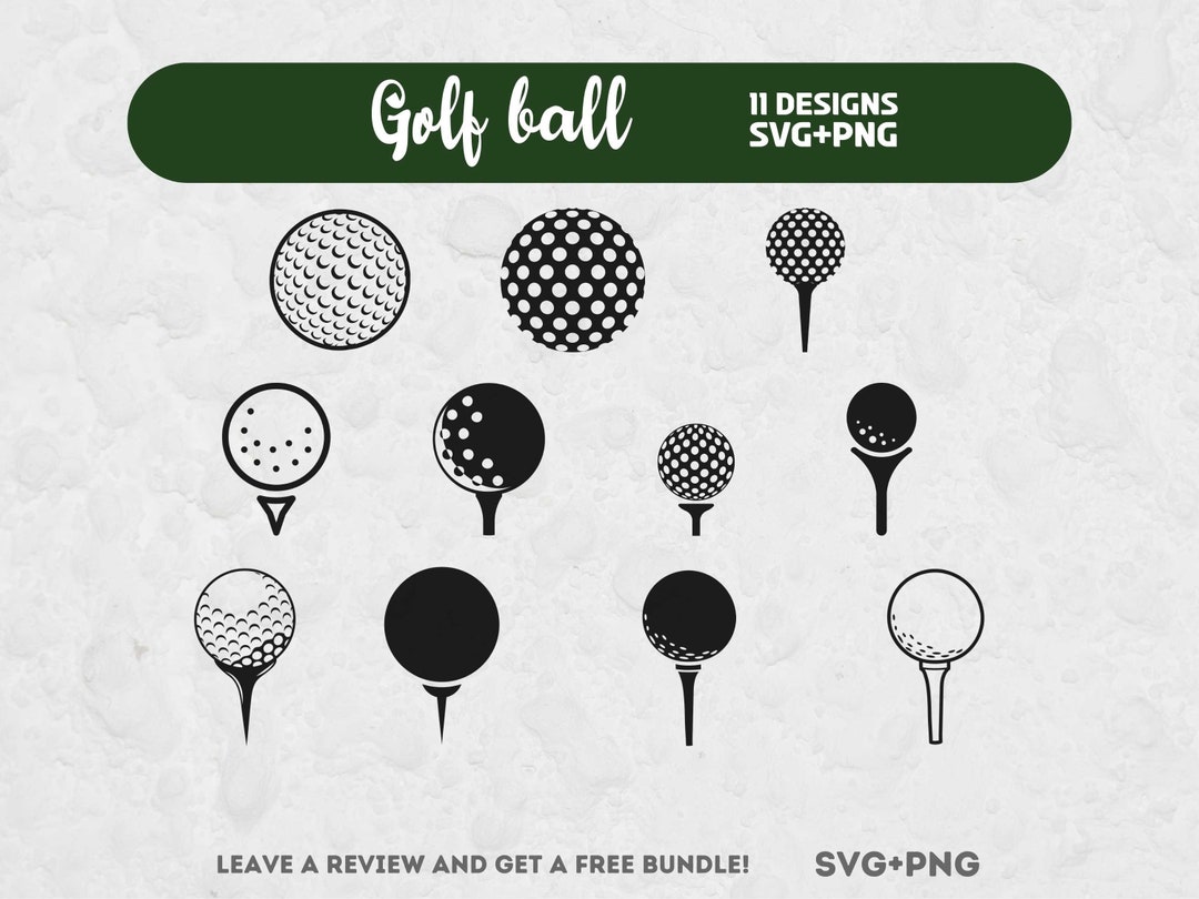 Golf Ball SVG, SVG Files for Cricut, Golf SVG, Golf Ball Vectors, Golf ...