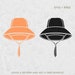 Rain Hat Svg Cut File, SVG Files for Cricut, Hat Png, Hat Silhouette ...