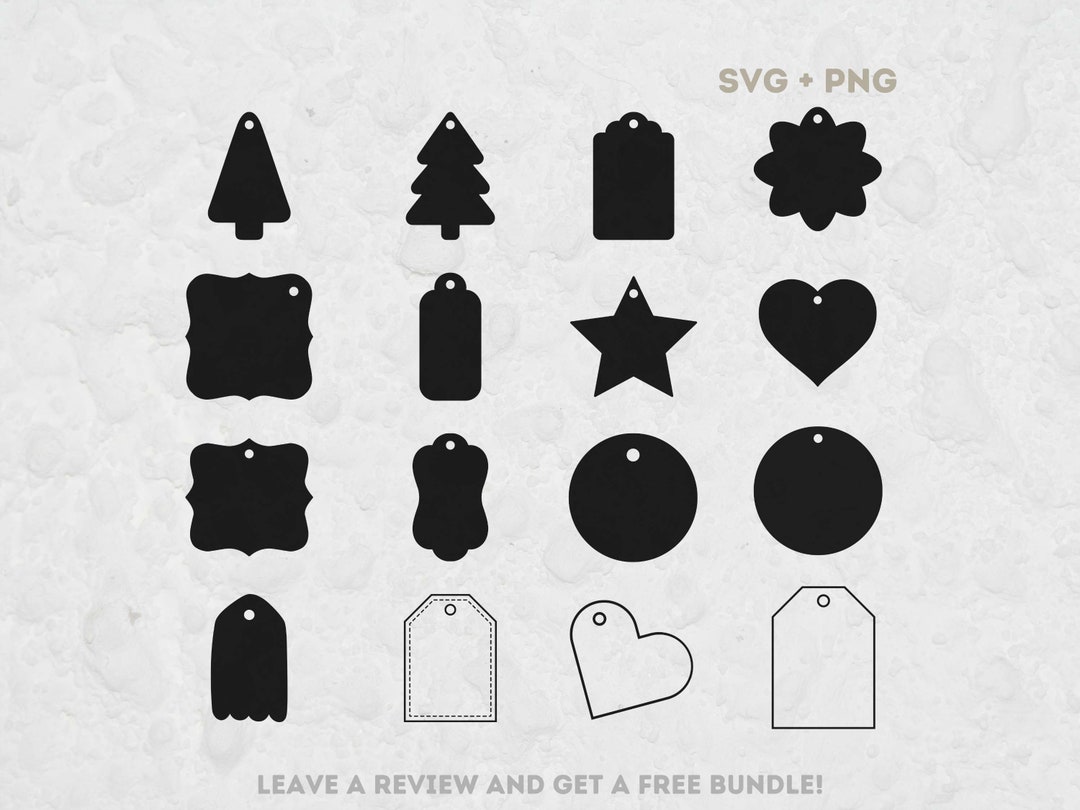 Christmas Gift Tags Svg Png Bundle, Svg Files for Cricut, Homemade Gift ...