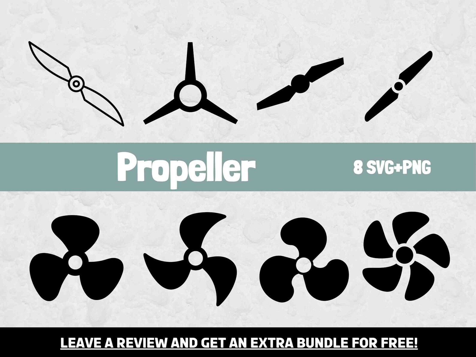 Propeller SVG, SVG Files for Cricut, Airplane Clipart, Travel Clipart ...