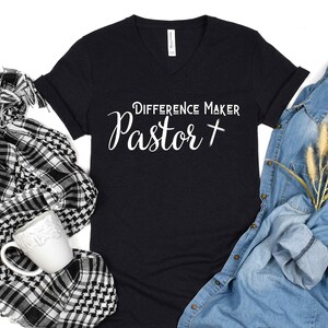 Pastor - Difference Maker Svg, Svg Files for Cricut, Pastor Shirt Svg ...