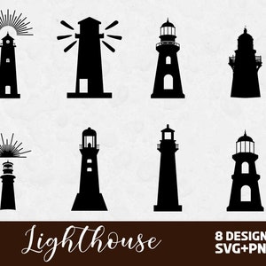 Lighthouse SVG Bundle, Lighthouse Clipart, Svg Files for Cricut ...