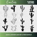 Cactus Svg, Svg Files for Cricut, Cactus PNG, Western Svg, Cactus Cut ...