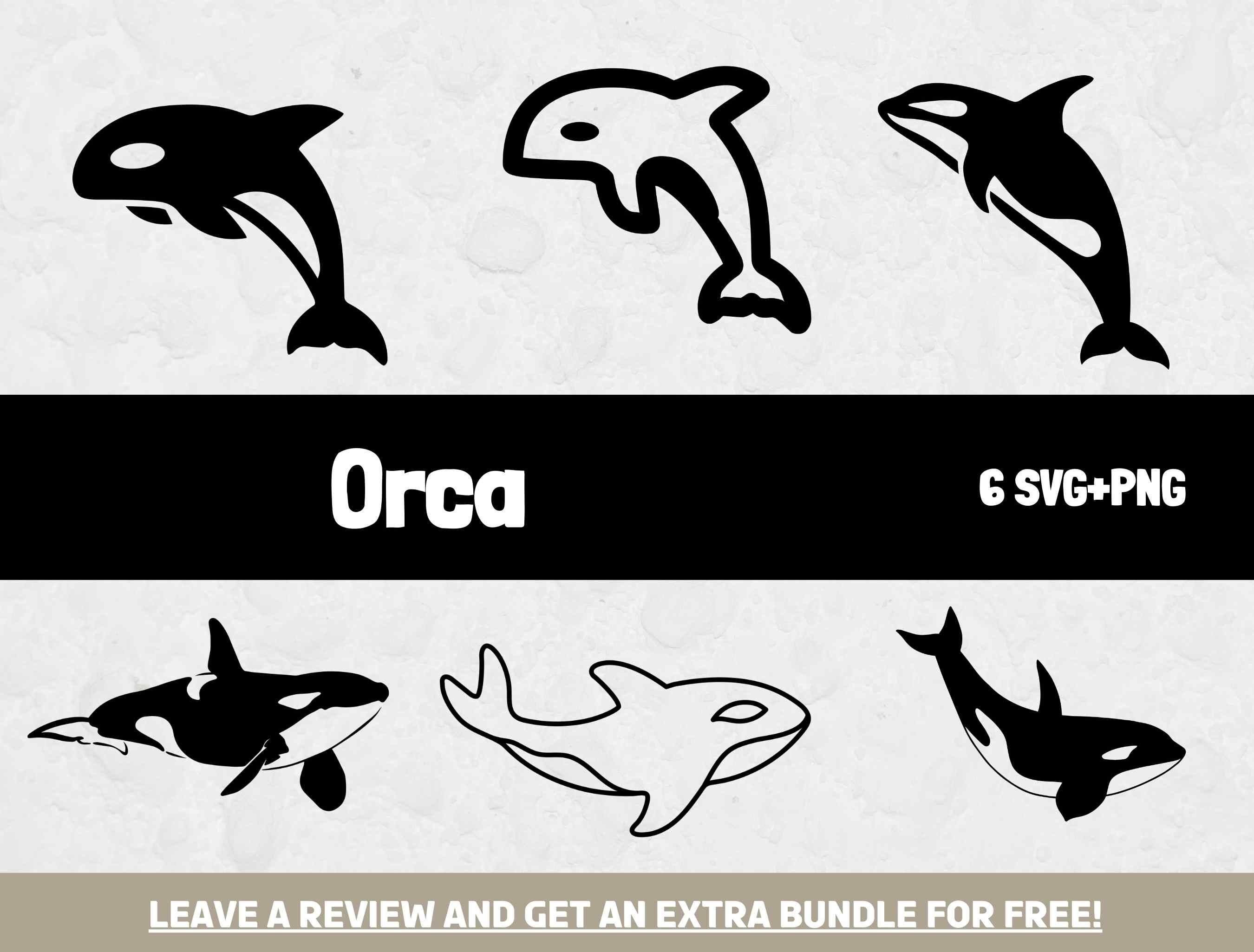 Orca Svg Bundle Killer Whale Clipart Nautical Svg SVG Files - Etsy UK