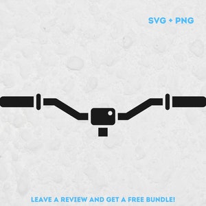 Handle Bars SVG, Bike Parts Svg, SVG Files for Cricut, Bike Png ...