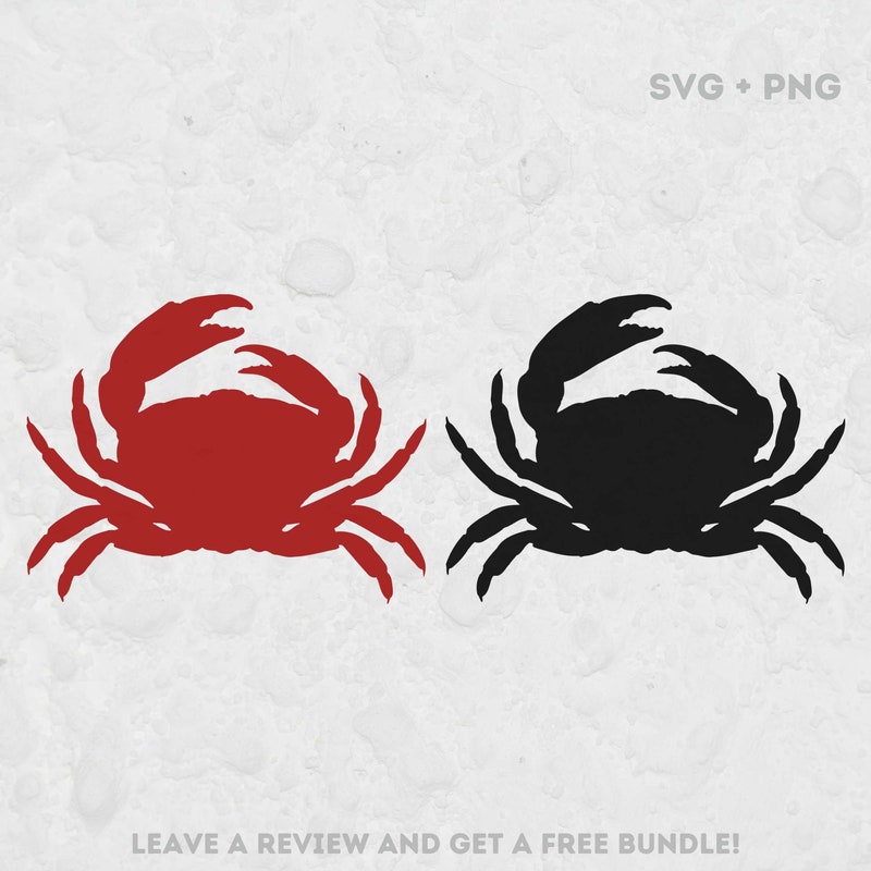 Crab Svg - Etsy