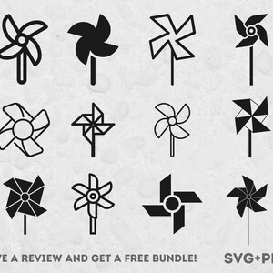 Pinwheel SVG, Fan Svg, Svg Files for Cricut, Kids Clipart, Fan Clipart ...