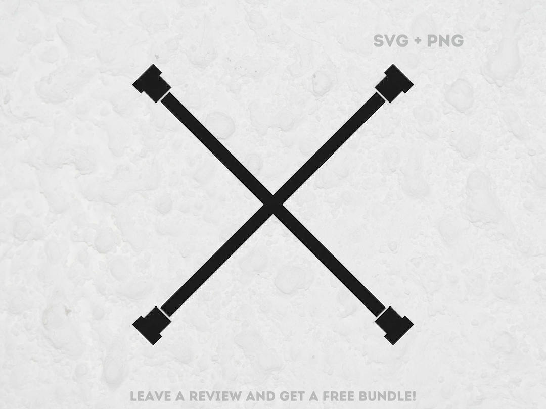 Crossed Twirling Batons SVG, Svg File for Cricut, Twirl Baton Cut File ...