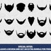 Beard Svg Bundle, SVG Files for Cricut, Beards Svg, Commercial Use Svg ...