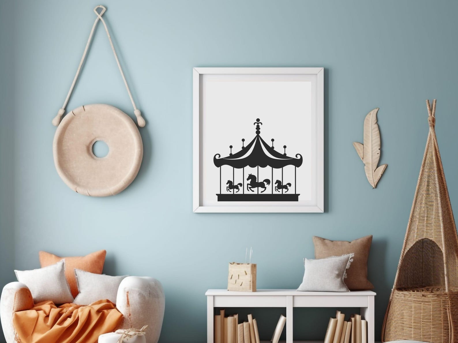 Carousel Svg, SVG Files for Cricut, Adventure SVG, Theme Park SVG ...