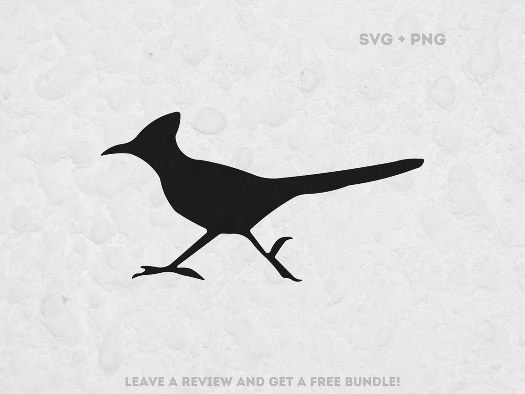 Roadrunner Svg, Svg Files for Cricut, Bird Svg, Bird Clipart ...