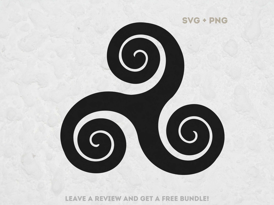 Triskeles SVG, Svg Files for Cricut, Symbol Clipart, Triskelion SVG ...