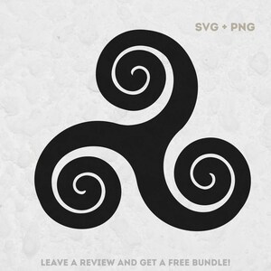 Triskeles SVG, Svg Files for Cricut, Symbol Clipart, Triskelion SVG ...