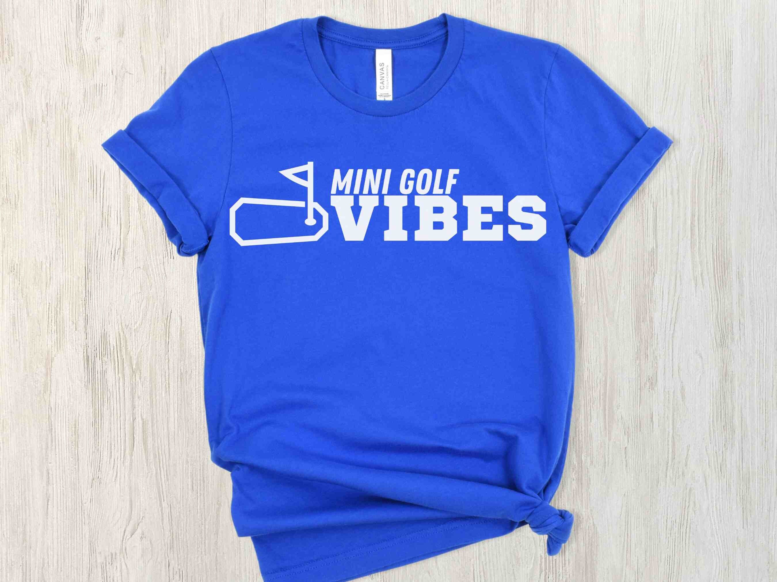 Mini Golf Vibes Svg SVG Files for Cricut Golf Shirt Svg - Etsy