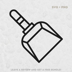Dustpan Svg Svg Files for Cricut Cleaning SVG Dustpan Icon - Etsy